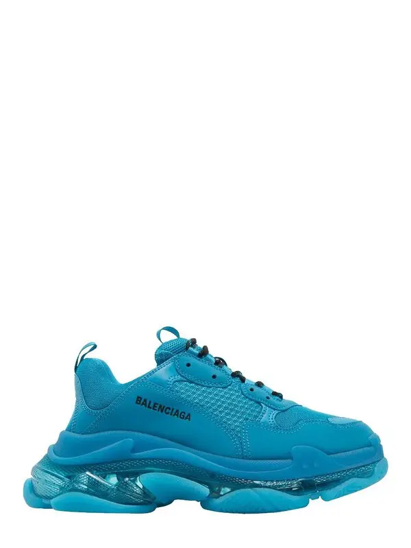 Balenciaga Triple S Sneaker Clear Sole - Blue