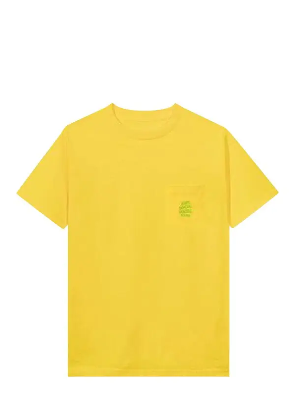 ANTI SOCIAL SOCIAL CLUB Cross My Heart Tee - Yellow