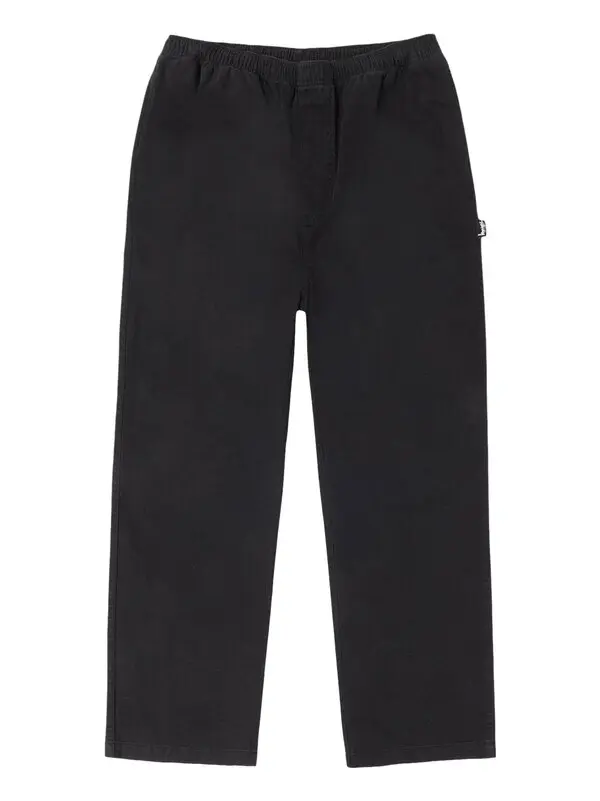 StÜssy Beach Pant Cotton Twill - Black