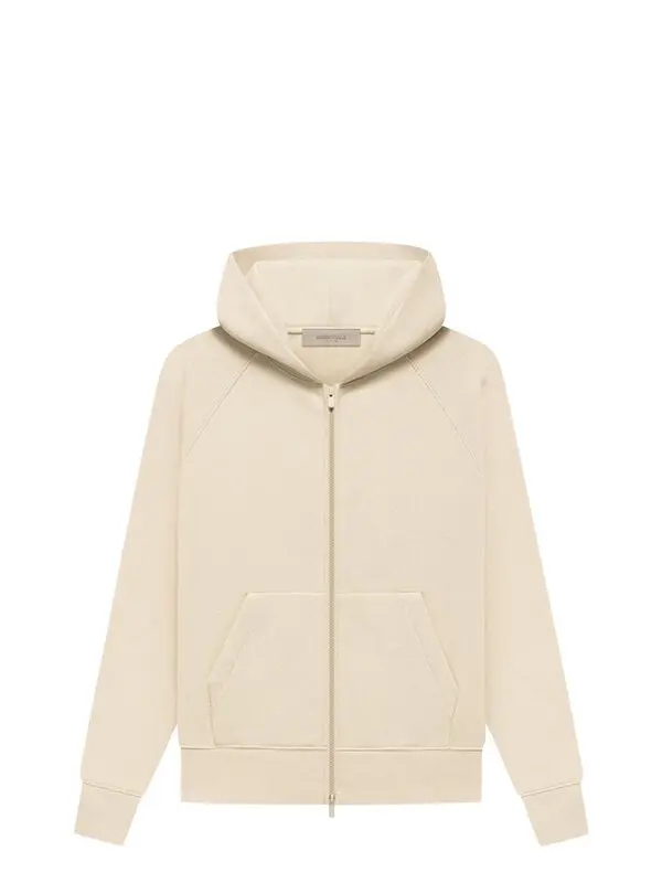 Fear Of God Full Zip Hoodie - Cream