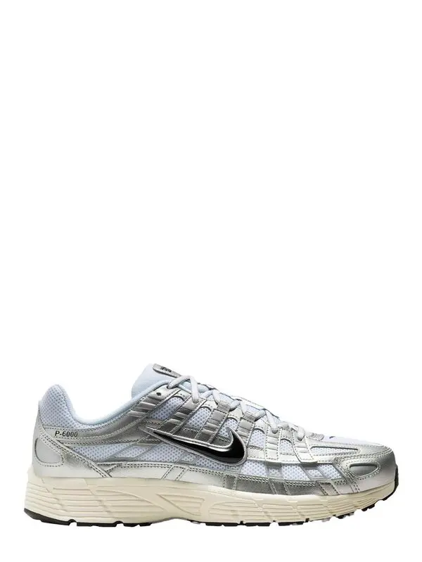 Nike P-6000 Metallic Sneakers - Silver