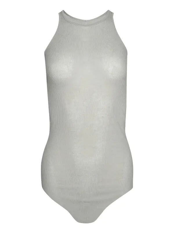 Rick Owens Ribbed Tank Top - Cream