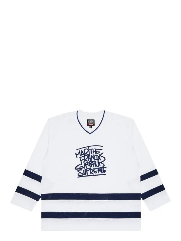 Supreme X Martithé + François Girbaud Hockey Jersey - White