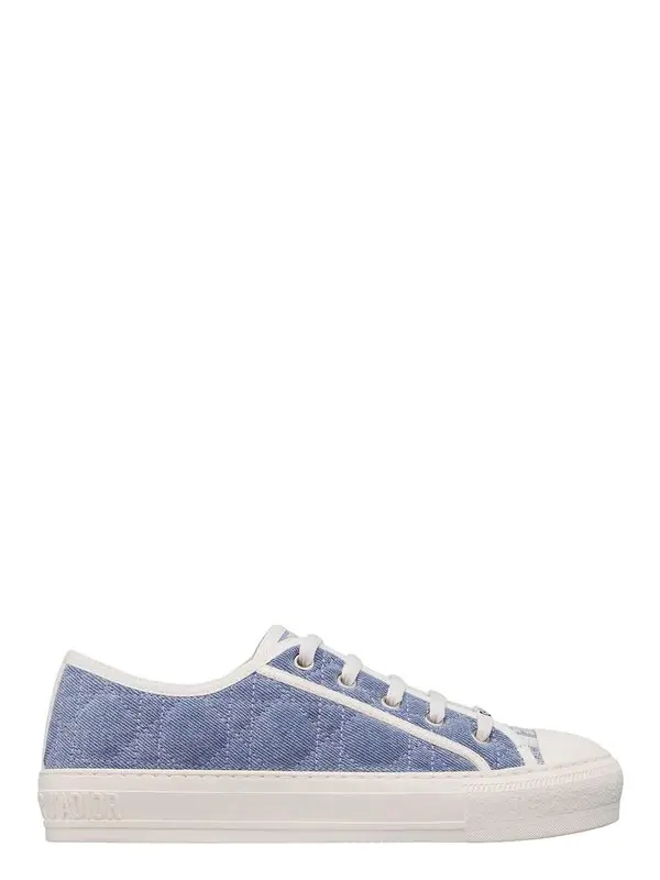 Dior Walk'n' Faded Cannage Embroidered Denim - Blue