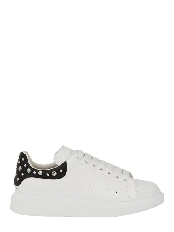Alexander McQueen Studded Oversized Sneakers - White