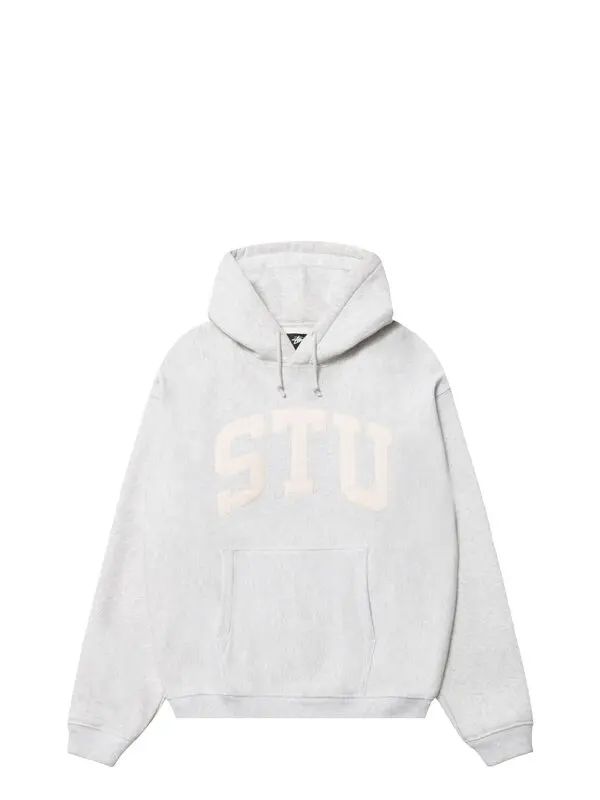 StÜssy Stu Appliqué Hoodie - Grey