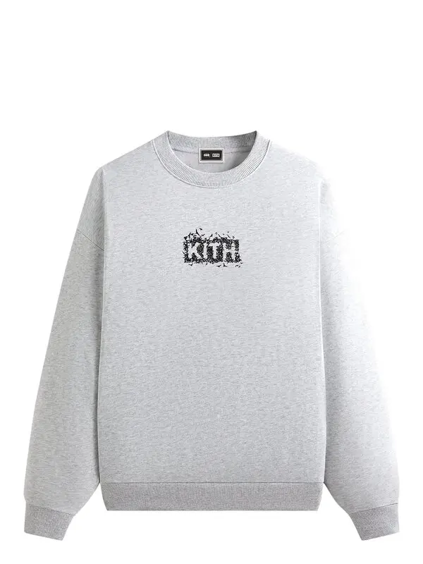 Kith X Batman Vintage Nelson Crewneck - Grey