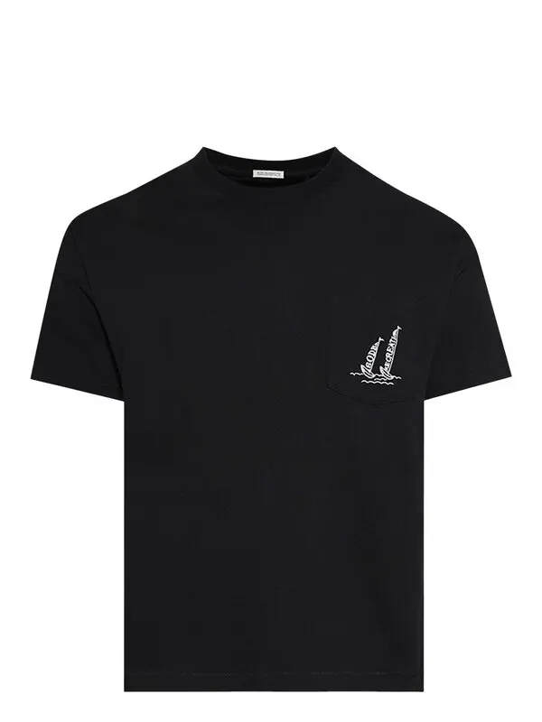 BODE Recreation Sails Pocket Tee - Black