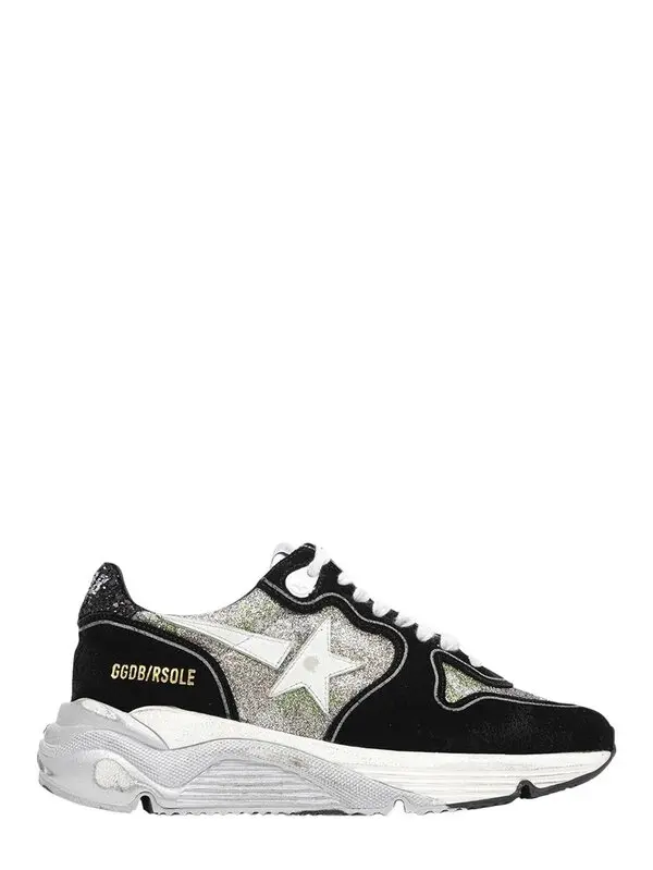 GOLDEN GOOSE Running Sole Sneakers - Black