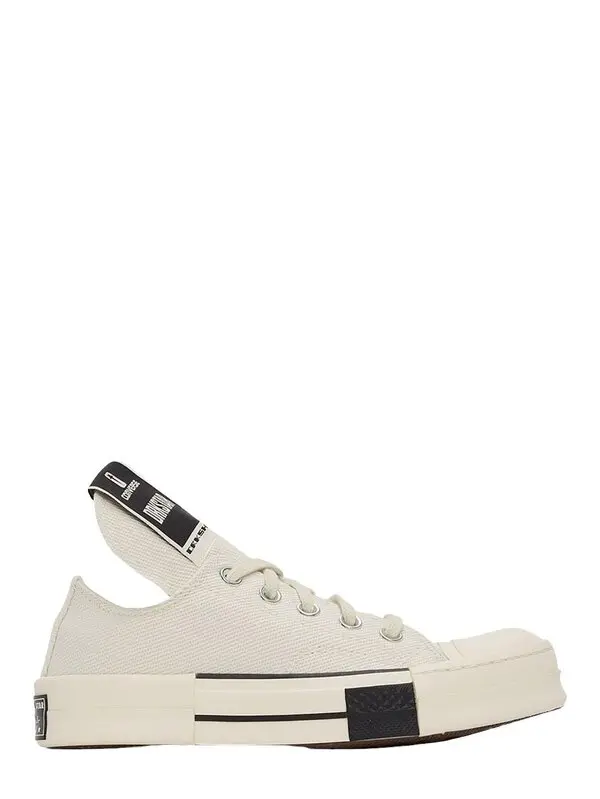 Rick Owens Converse X Drkstar Low Sneakers - White