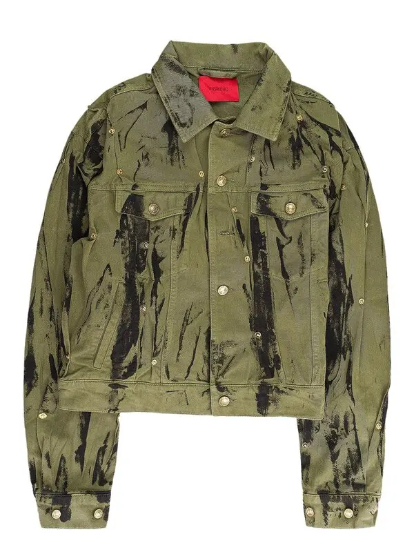 KUSIKOHC Denim Jacket - Green