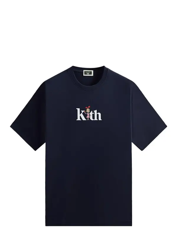 Kith X The Grinch Cindy Serif Tee - Blue