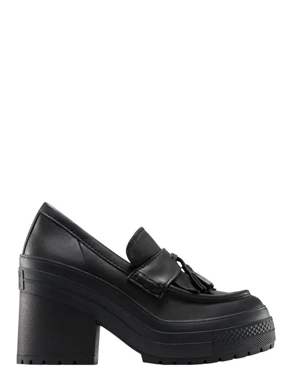 CONVERSE Chuck 70 De Luxe Heel Loafer Platform Low - Black