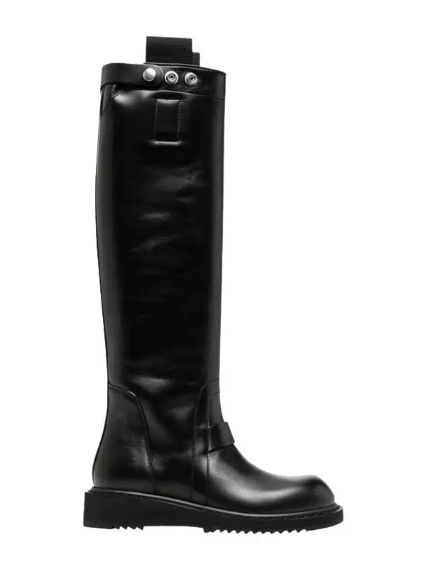 Rick Owens Anthem Jack Boots - Black