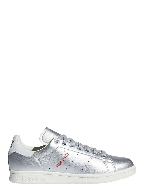 Adidas Stan Smith Metallic Sneakers - Silver