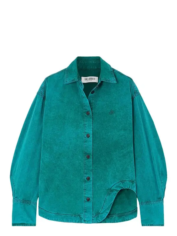 Attico Eliza Shirt - Green