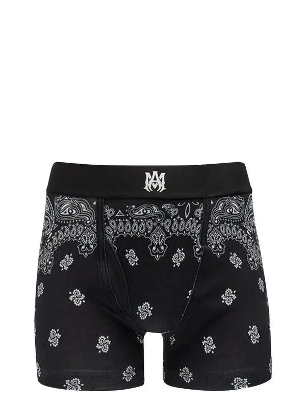 Amiri Bandana Boxers - Black