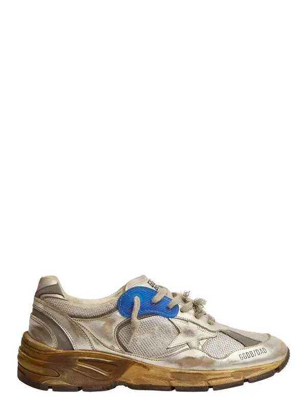 GOLDEN GOOSE Dad-star Blue - Silver