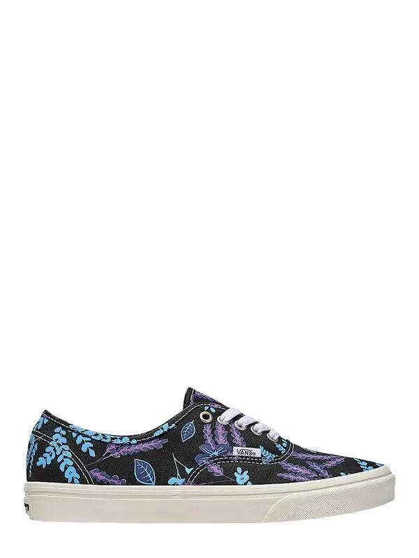 VANS Authentic Floral Printed Sneakers - Black