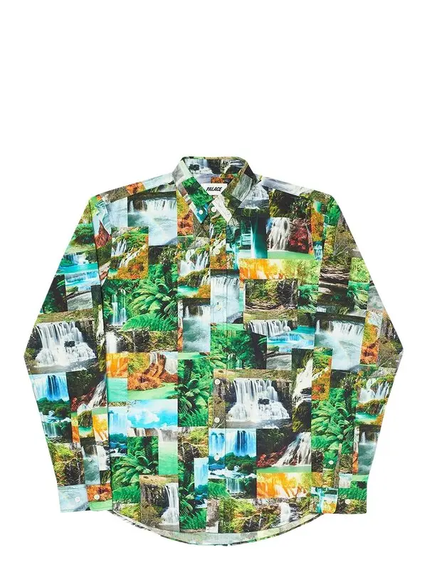 PALACE Das Water Falls Shirt - Green