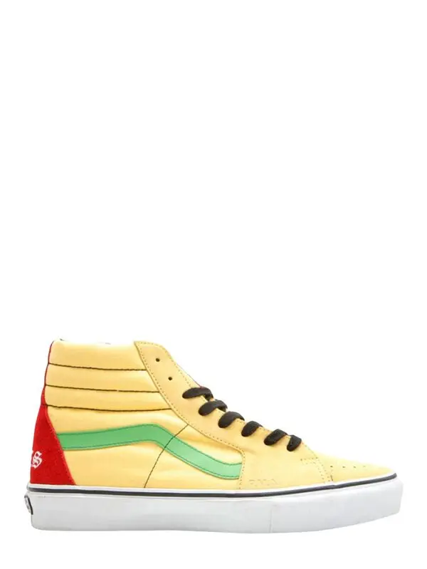 VANS X Supreme Sk8-hi Bad Brains Sneakers - Yellow