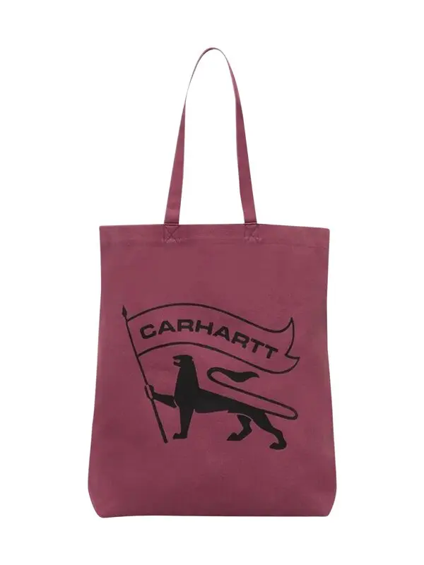 Carhartt Work In Progress Stamp Tote Bag - Pink