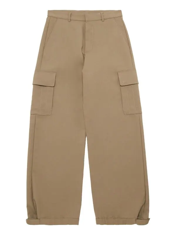Off-White Emblem Drill Cargo Pant - Tan