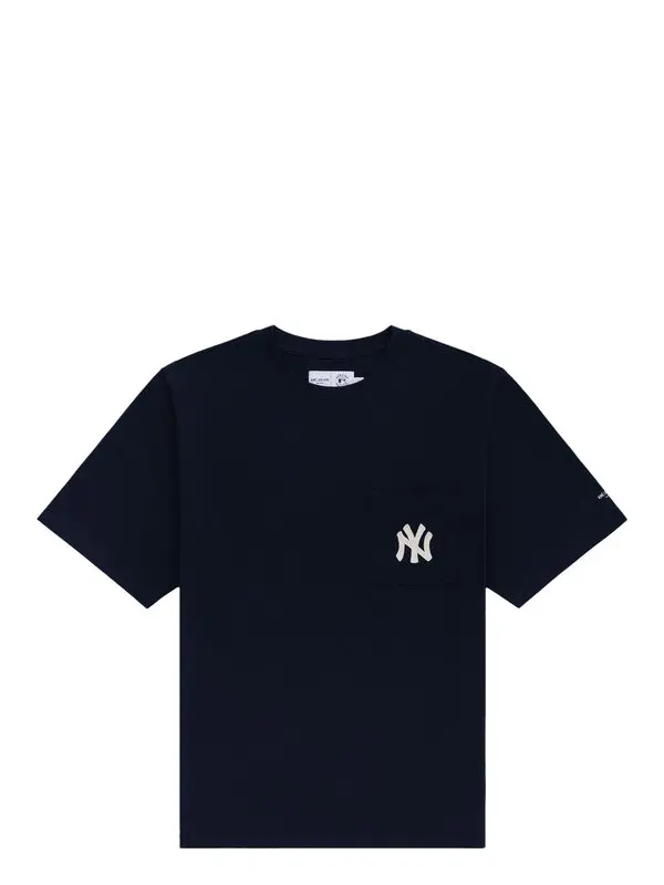 Aimé Leon Dore Yankees Chainstitch Pocket T-shirt - Blue