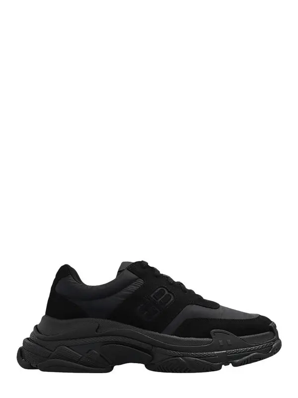Balenciaga Triple S Nylon Sneaker - Black