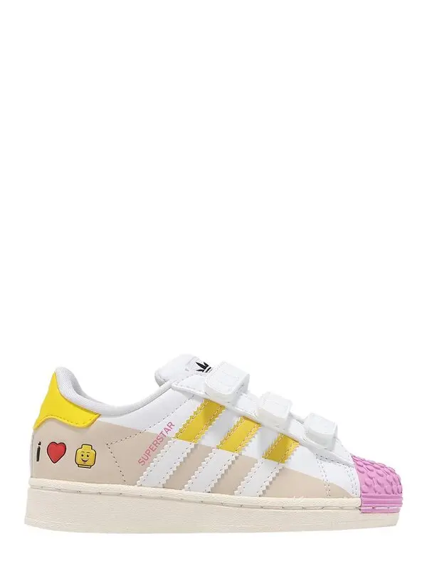 Adidas Lego X Superstar Cf C Sneakers - White