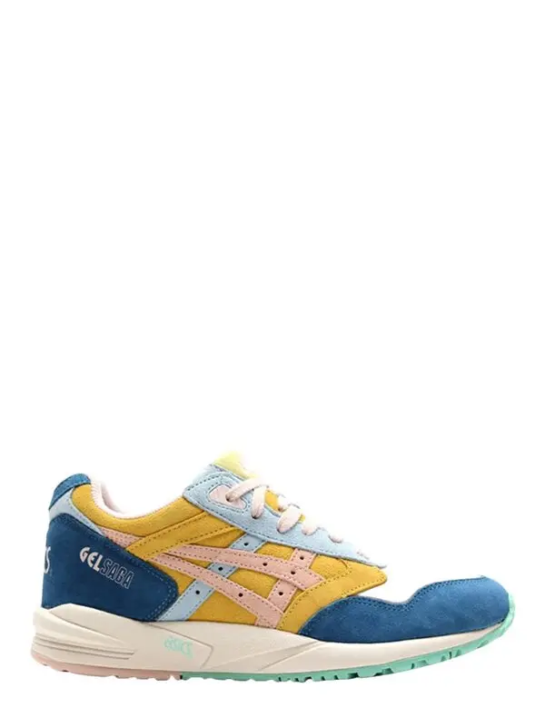 Asics Atmos X Lily Brown X Gel Saga Sneaker - Yellow