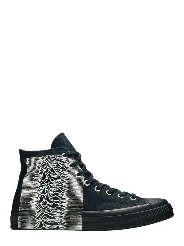CONVERSE Joy Division X Pleasures X Chuck 70 High Sneakers - Black