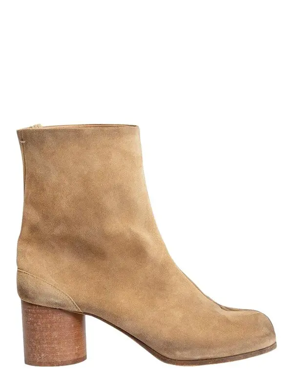 MAISON MARGIELA Tabi Ankle Boots - Cream