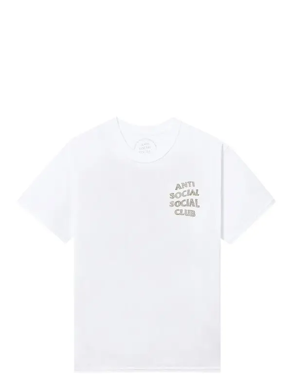 ANTI SOCIAL SOCIAL CLUB Blurred Lines Mind Games Tee - White