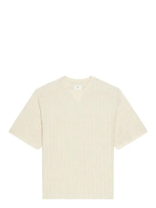 Givenchy Towelling Short-sleeve Tee - White