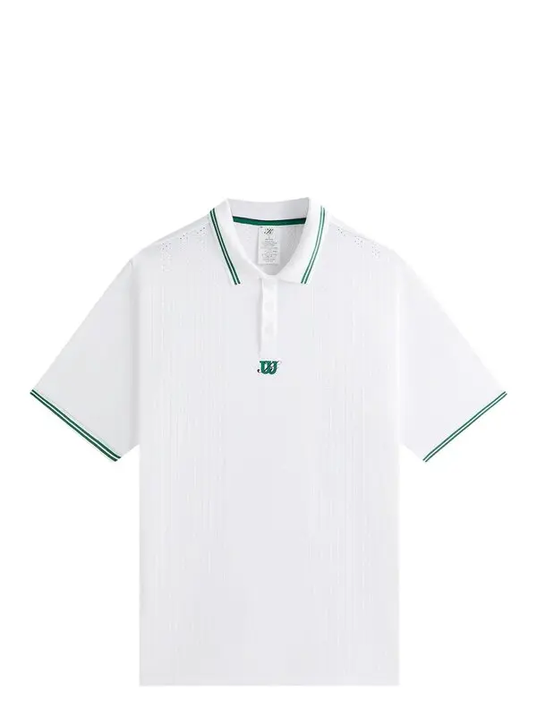 Kith X Wilson Renshaw Court Polo - White