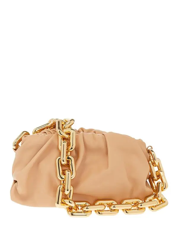 Bottega Veneta Teen Chain Pouch - Gold
