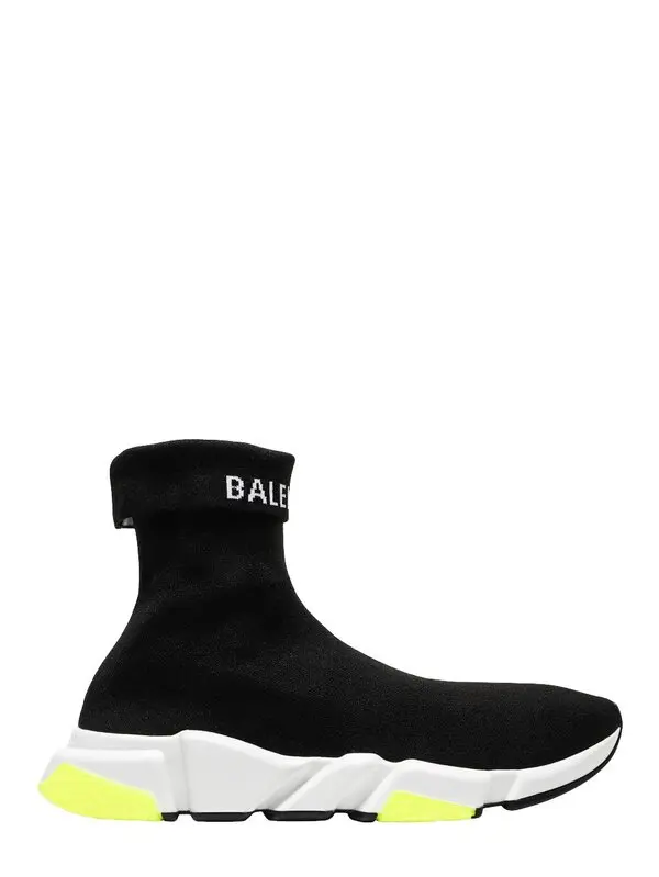 Balenciaga Speed Sneaker Cuffed - Black