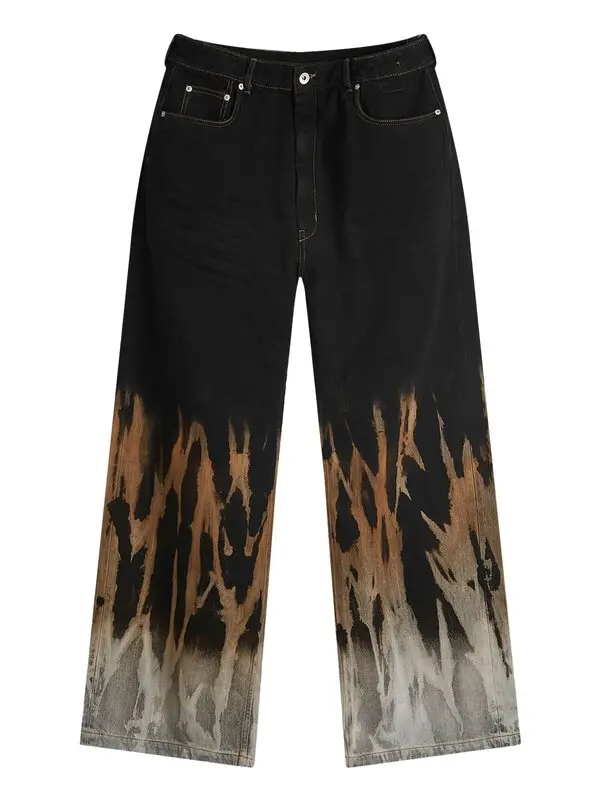 Rick Owens Geth Jeans - Black