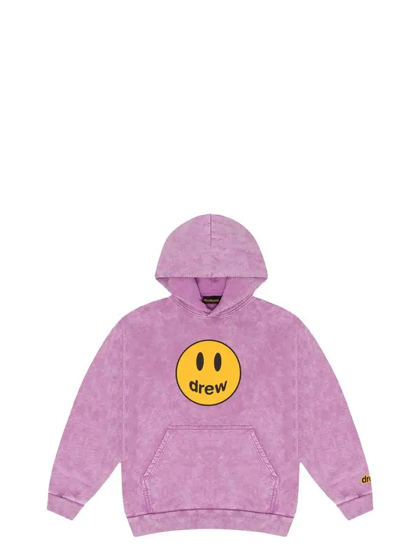 Drew House Mascot Deconstructed Hoodie - Purple