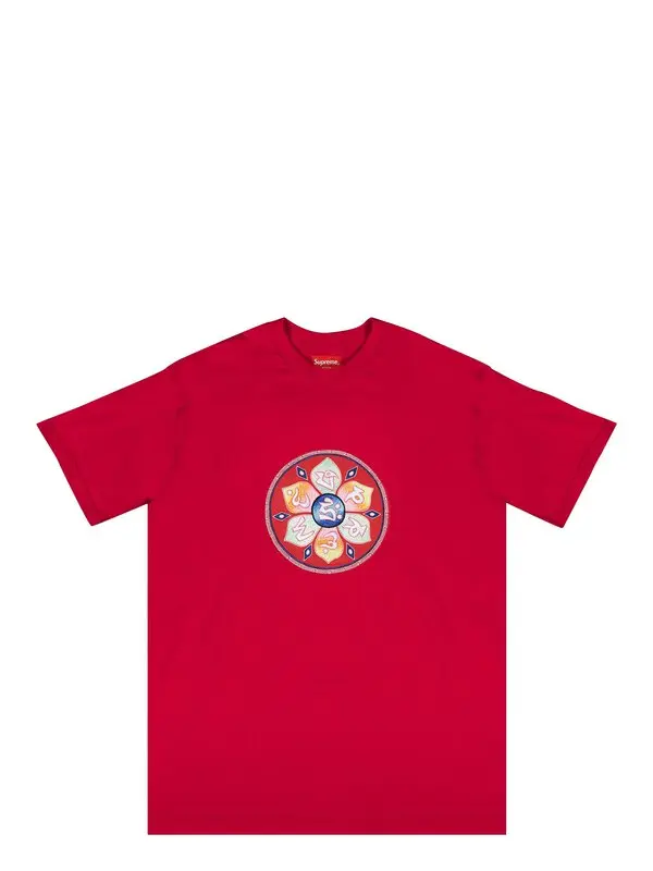 Supreme Lotus Short-sleeve Top - Red