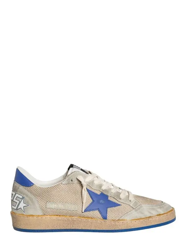 Golden Goose Ball Star Sneakers - Silver