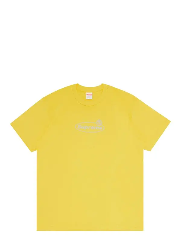Supreme Warning Tee - Yellow