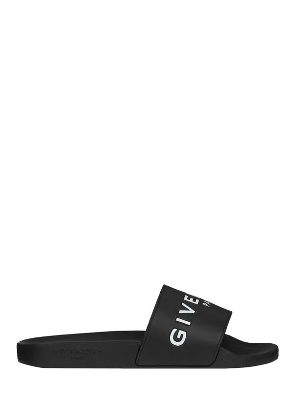 Givenchy Logo Slide - Black