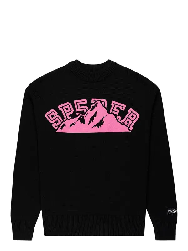 SP5DER Mountain Valley Sweater - Black