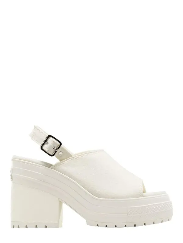 CONVERSE Chuck 70 De Luxe Heel Platform Sandal - Cream