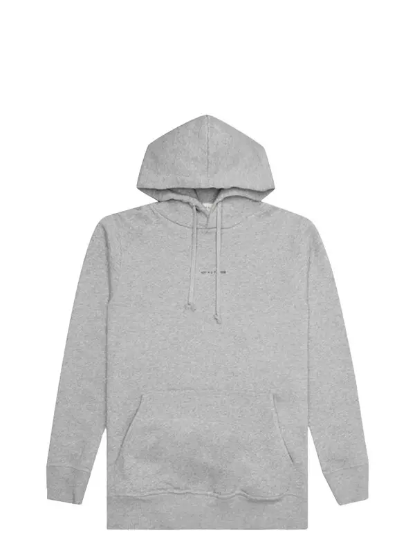 1017 Alyx 9sm Graphic Long Sleeve Hoodie - Grey