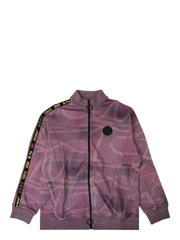 Off-White Spot Track Jacket - Purple
