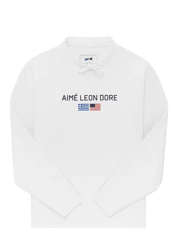 Aimé Leon Dore 38-gs Offshore Popover - White