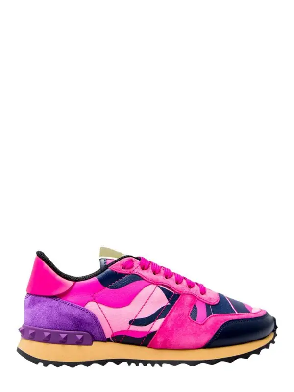 Valentino Garavani Rockrunner Sneakers - Pink